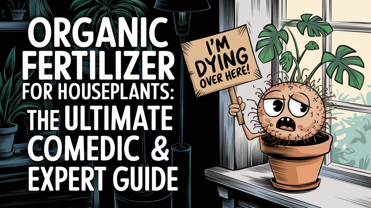 Organic Fertilizer for Houseplants: A Fun Expert Guide | EWT ...