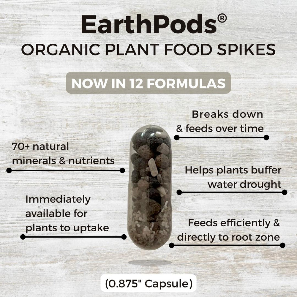 EarthPods® BAMBOO + BONSAI Organic Plant Food Capsules | Earthworm ...