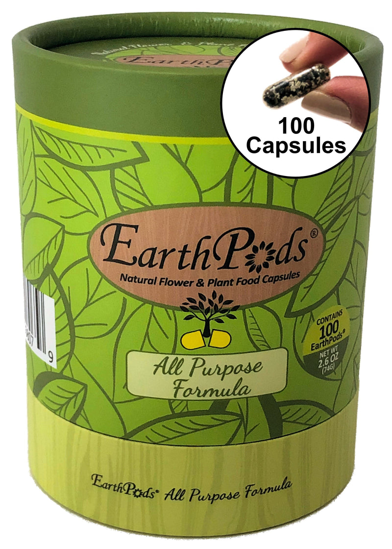 EarthPods® FLOWER BLOOM BOOSTER Organic Plant Food Capsules | Earthworm ...
